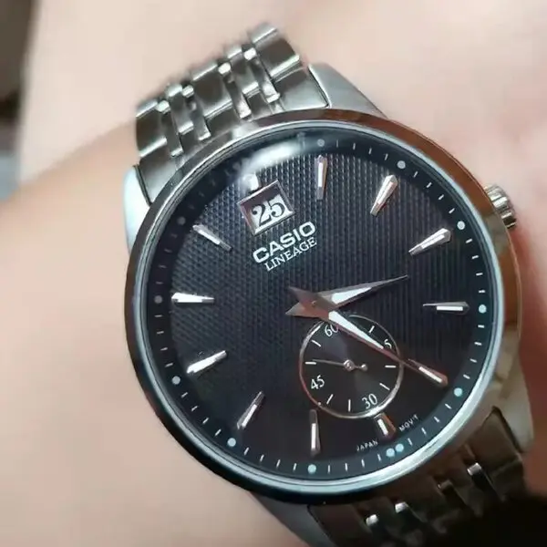 Casio Lineage Stainless Steel Analog Watch