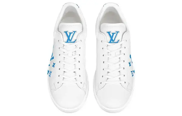 LOUIS VUITTON Luxembourg Samothrace Sneakers - White/blue