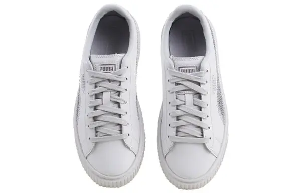 PUMA Basket Platform "grey Bling" Sneakers