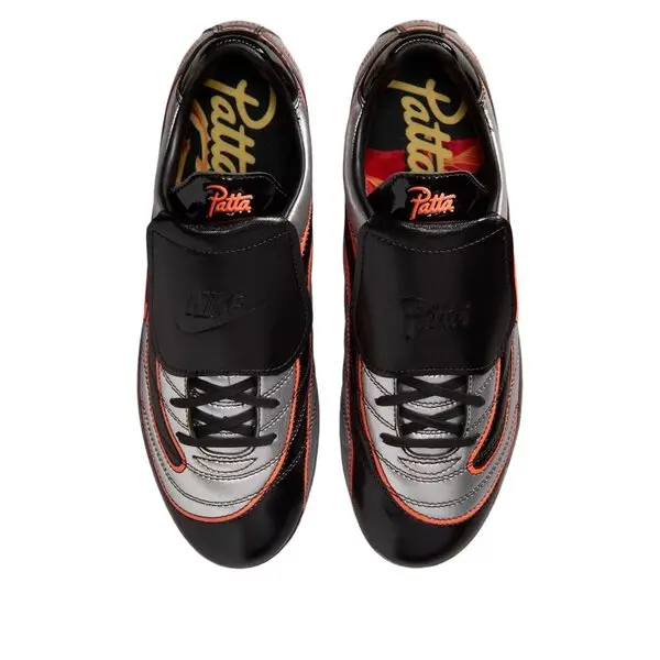 Nike X Patta Mercurial Vapor R9 "metallic Silver Black - Metallic Silver/black/anthracite