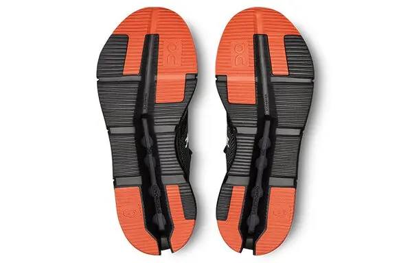 On Cloudnova Sneakers - Black/orange
