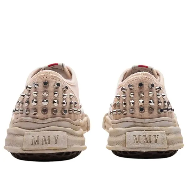 Mihara Yasuhiro Studded Canvas Low Top Sneakers