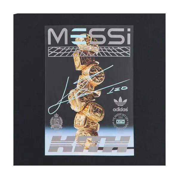 Kith X Messi For Adidas Football Graphic T-shirt