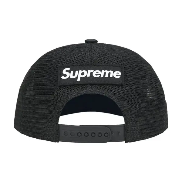 Supreme X Vanson Leathers Ss26 Spider-man Mesh Back 6-panel Cap
