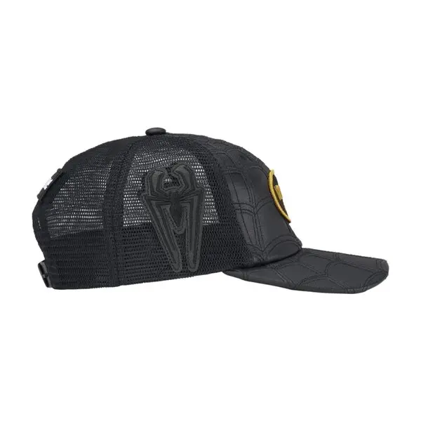 Supreme X Vanson Leathers Ss26 Spider-man Mesh Back 6-panel Cap