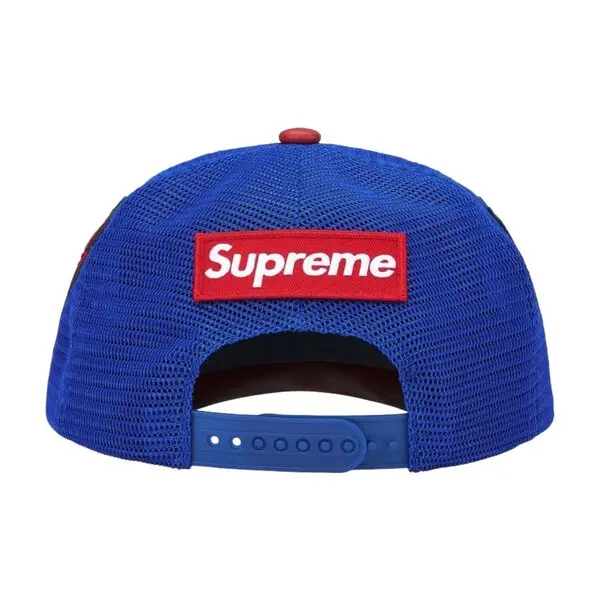 Supreme X Vanson Leathers Ss26 Spider-man Mesh Back 6-panel
