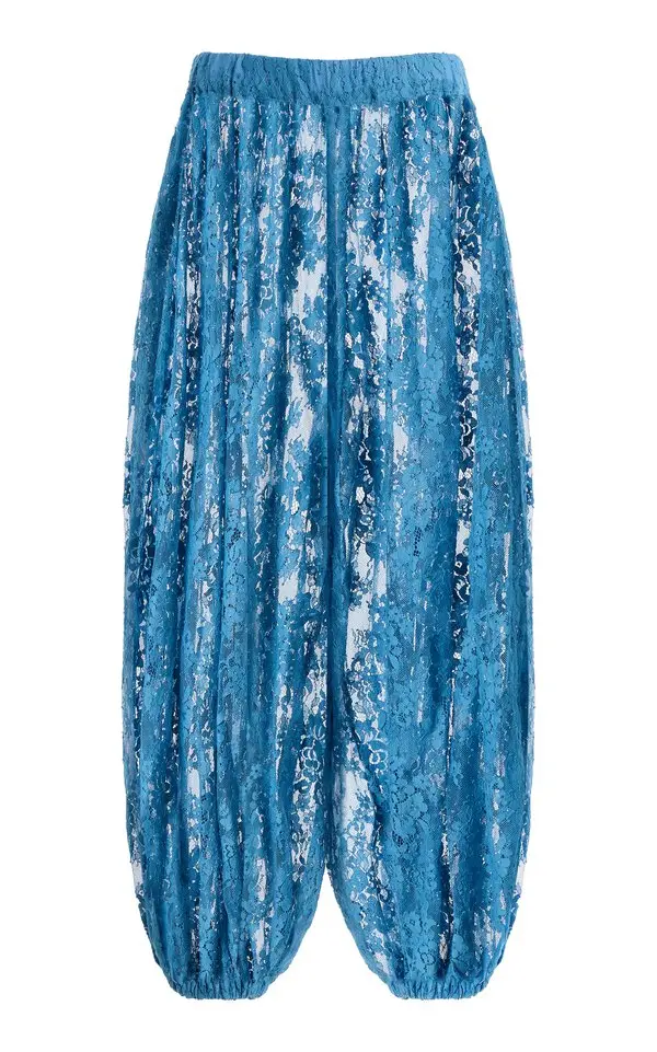 Sea Carmella Lace Balloon Pants - Blue