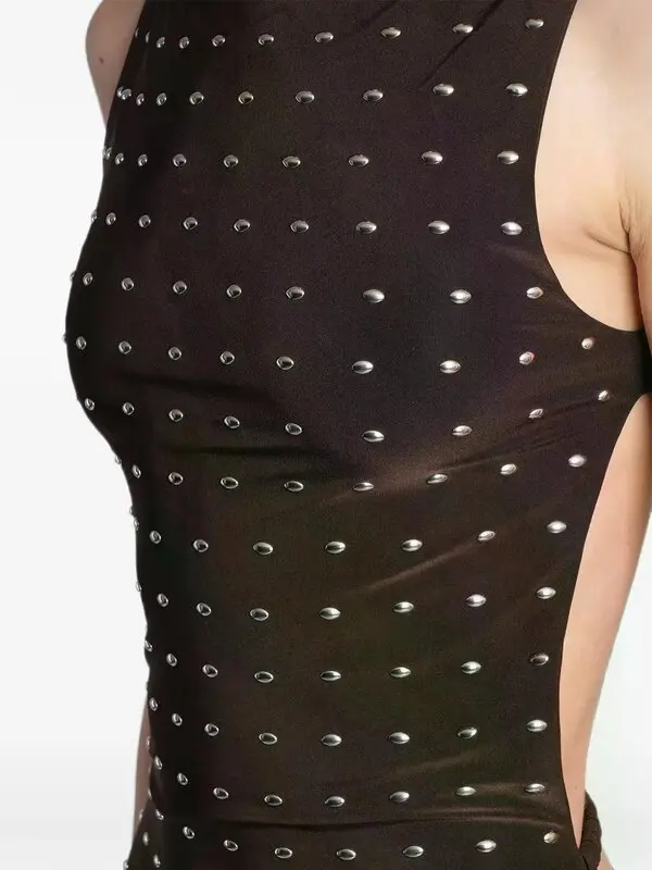 SIEDRES Embellished Open-back Dress