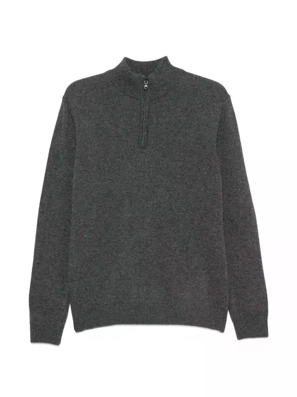 SERGIO MORETTI FIRENZE Quarter-zip Sweater