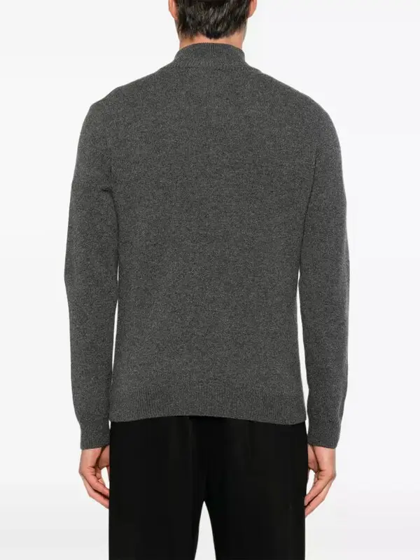 SERGIO MORETTI FIRENZE Quarter-zip Sweater