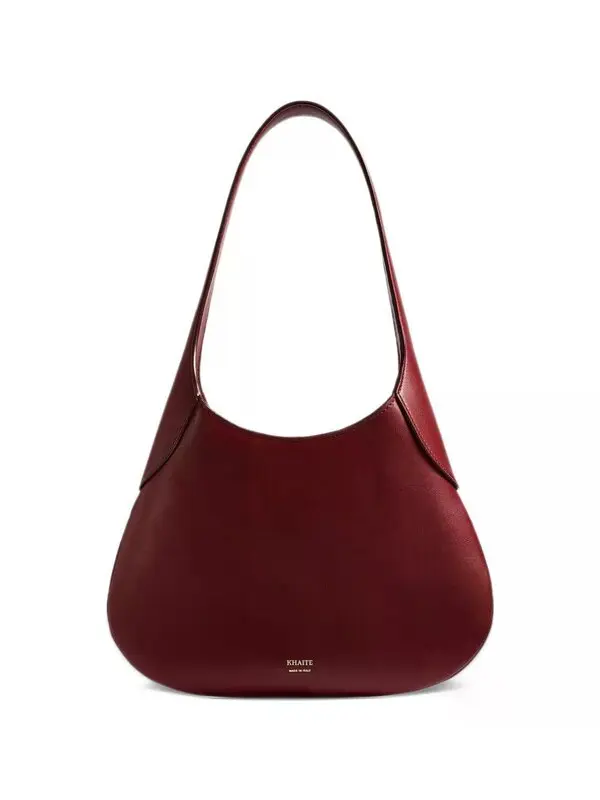 Khaite Joan Small Leather Shoulder Bag - Brown
