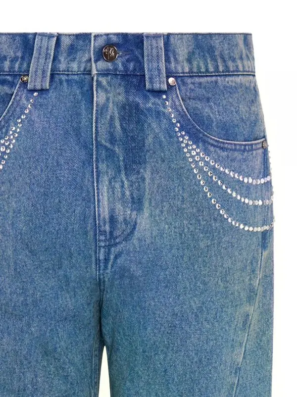 Paris Georgia Jewelled Straight Leg Jeans