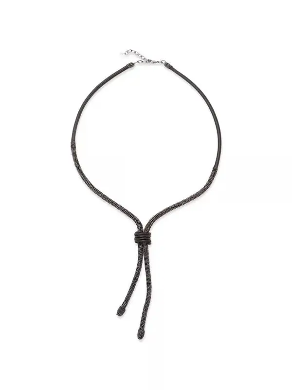 Brunello Cucinelli Knot Detail Necklace