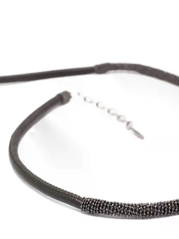 Brunello Cucinelli Knot Detail Necklace