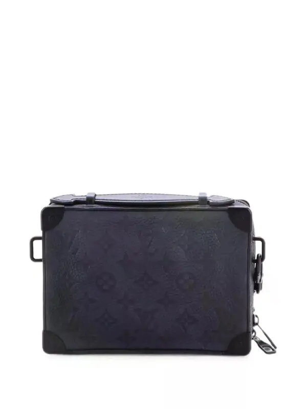 LOUIS VUITTON Monogram Taurillon Leather Soft Trunk Bag
