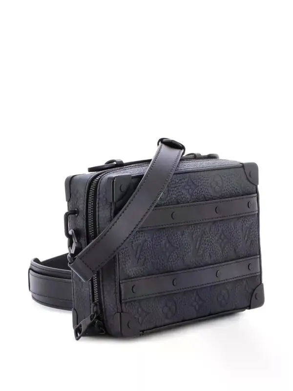 LOUIS VUITTON Monogram Taurillon Leather Soft Trunk Bag