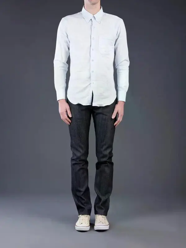 Naked & Famous Denim Weird Guy Stretch Selvage Jeans - Blue