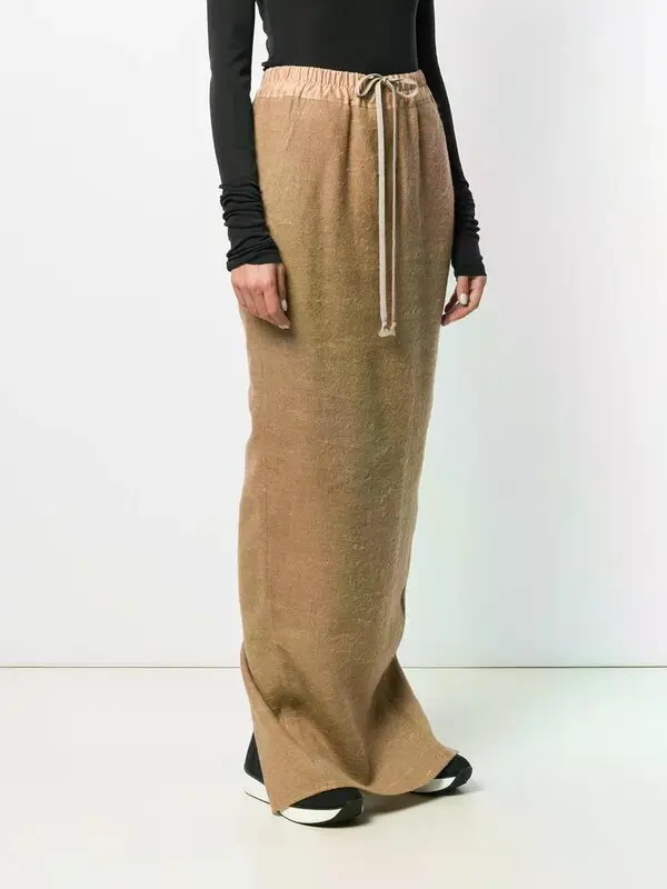 Rick Owens Drawstring Waist Skirt