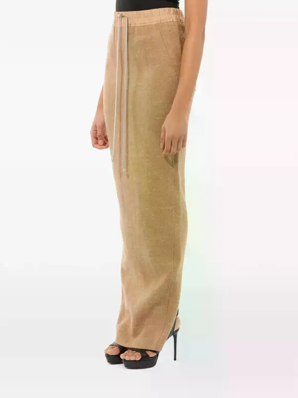 Rick Owens Drawstring Waist Skirt