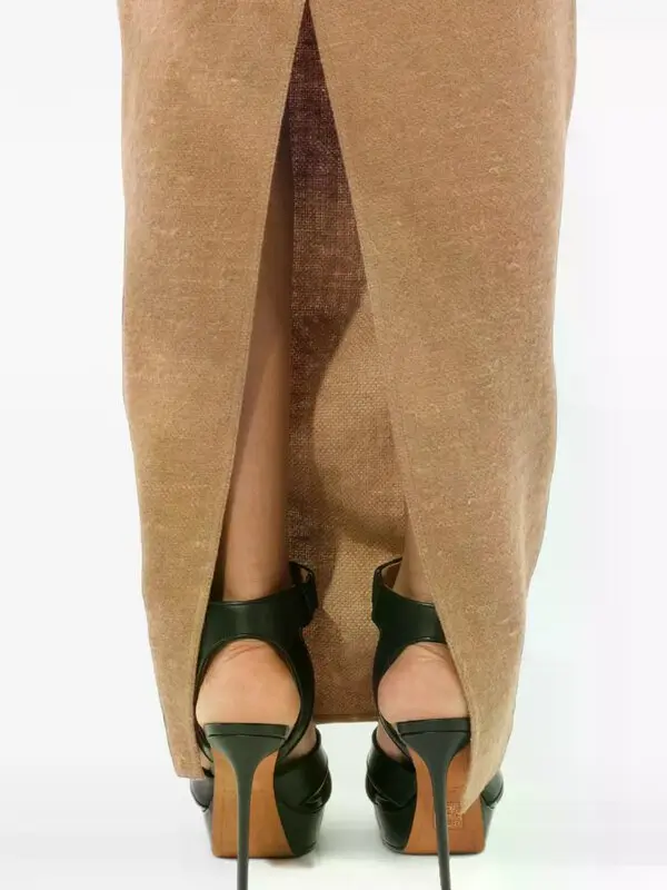 Rick Owens Drawstring Waist Skirt