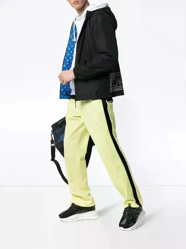 Kenzo Reversible Logo-print Hooded Windbreaker