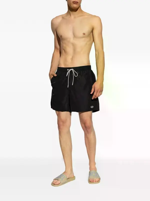 DIESEL® Logo-patch Swim Shorts