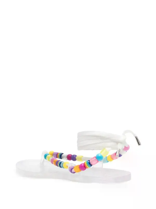 ANCIENT GREEK SANDALS Esther Bead-embellished Sandals