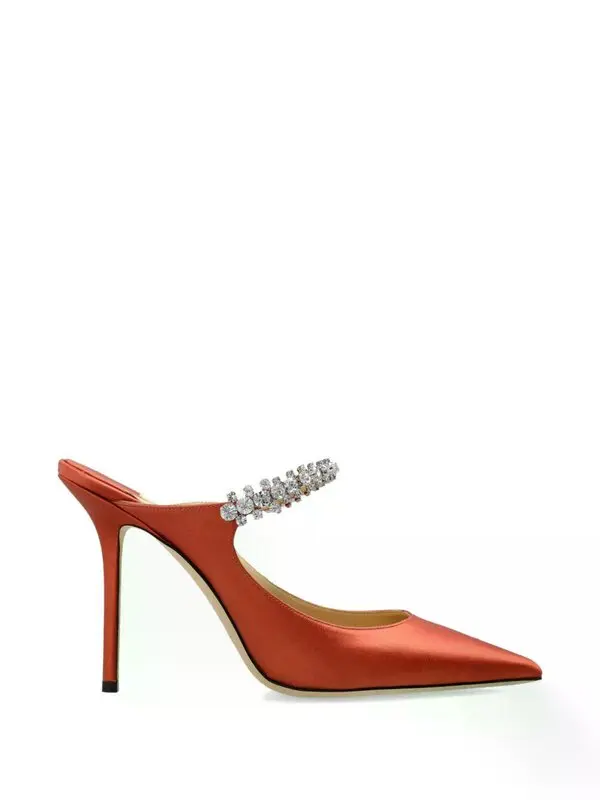JIMMY CHOO Bing 100 Mules - Orange