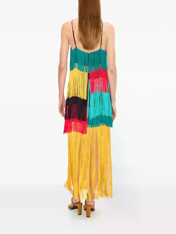 SIMONMILLER Andrea Halterneck Maxi Dress