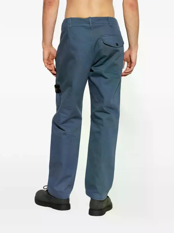 Stone Island Logo Patch Trousers