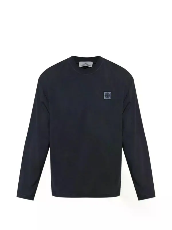 Stone Island Logo-patch Long-sleeve T-shirt