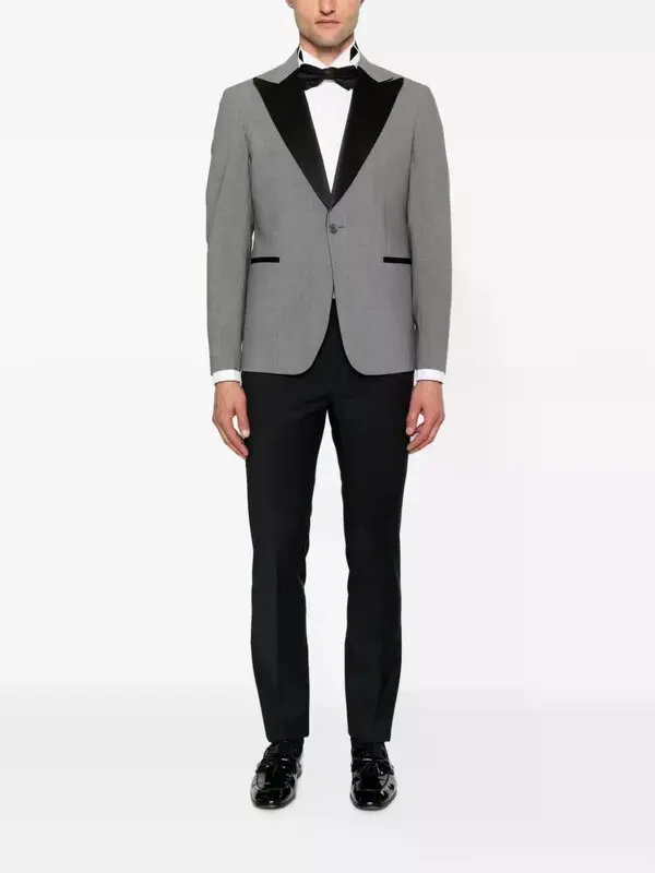 Brian Dales Peak-lapel Single-breasted Suit