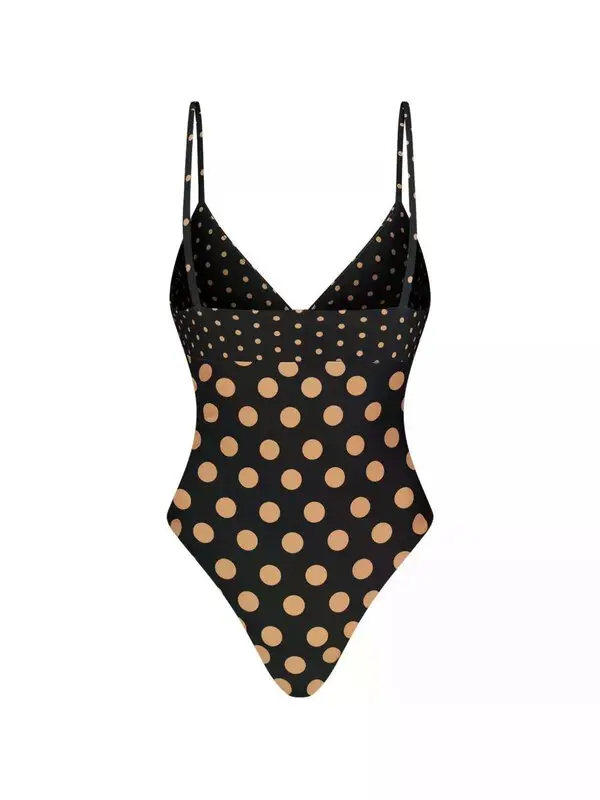 SIMONMILLER Behati Polka-dot Swimsuit
