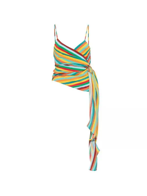 SIMONMILLER Marlowe Striped Tank Top - Blue