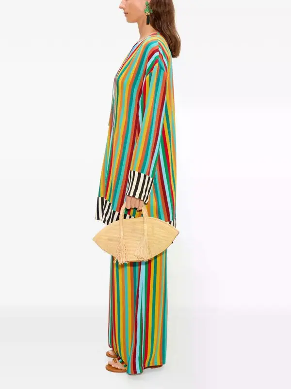 SIMONMILLER Diaz Striped Mini Dress