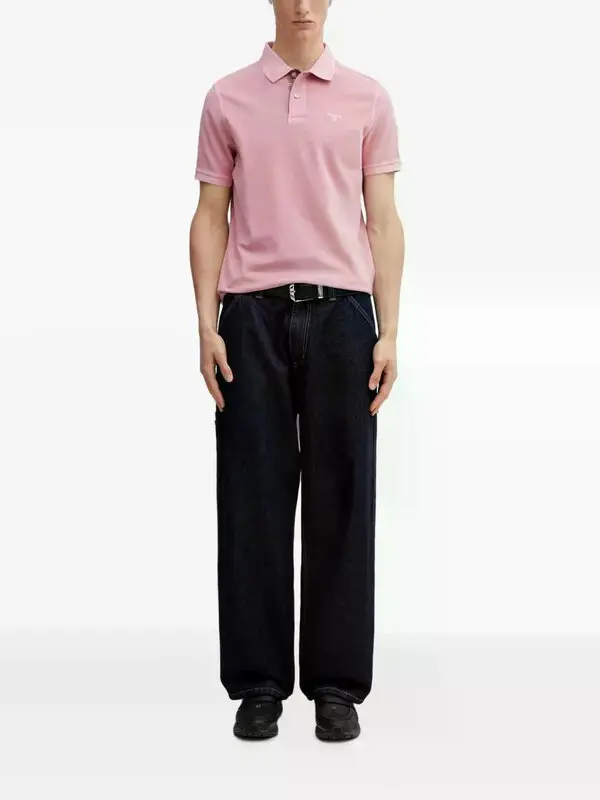 Barbour Logo-embroidered Polo Shirt