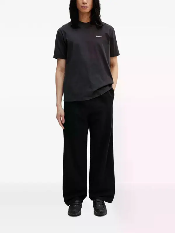 Barbour Dalton Logo-embroidered T-shirt