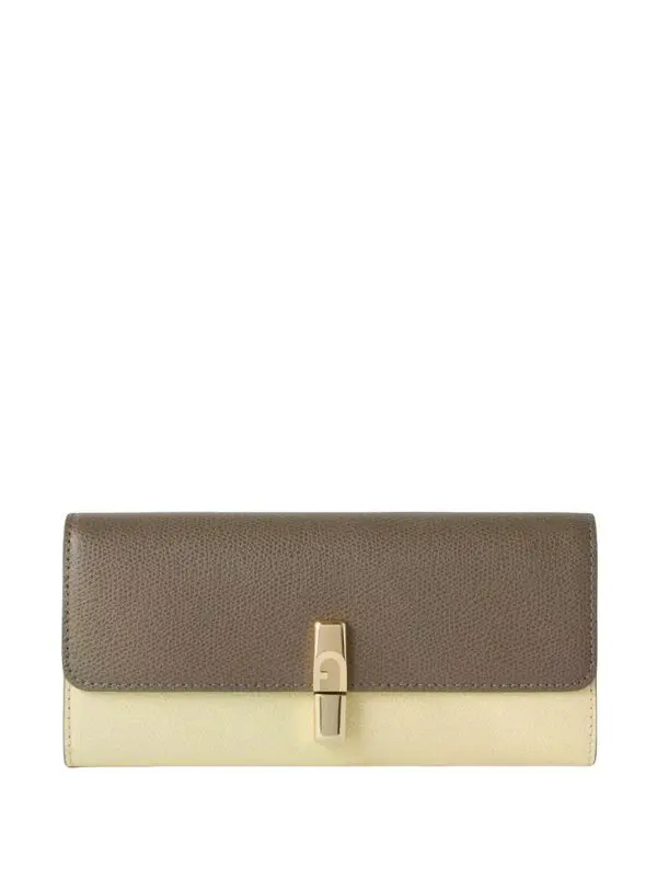 Furla Continental Leather Wallet - Brown