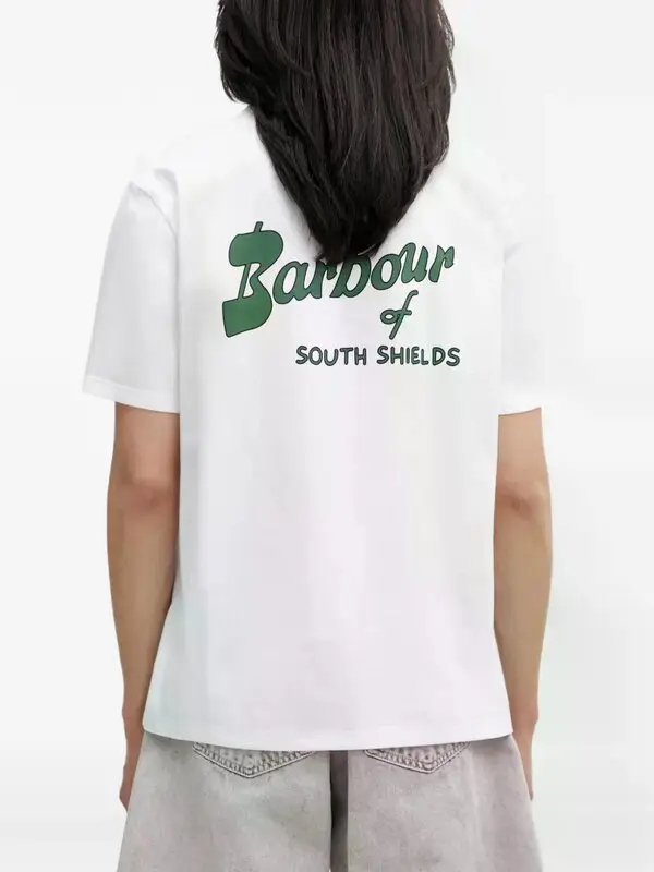 Barbour Crossby Archive Logo Oversize-fit T-shirt