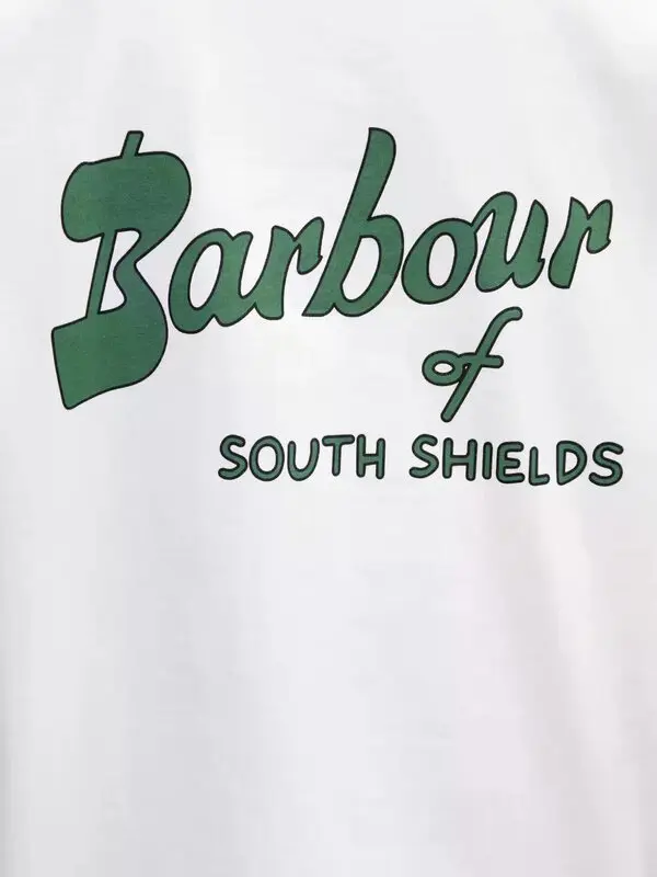 Barbour Crossby Archive Logo Oversize-fit T-shirt