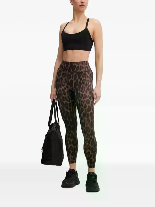 Adidas Leopard-print Leggings