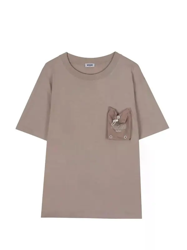 Moschino Drawstring-pocket T-shirt