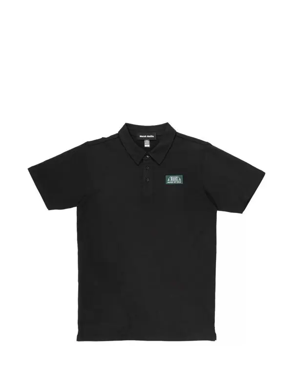 MARSH MAILLE Logo-patch Polo Shirt