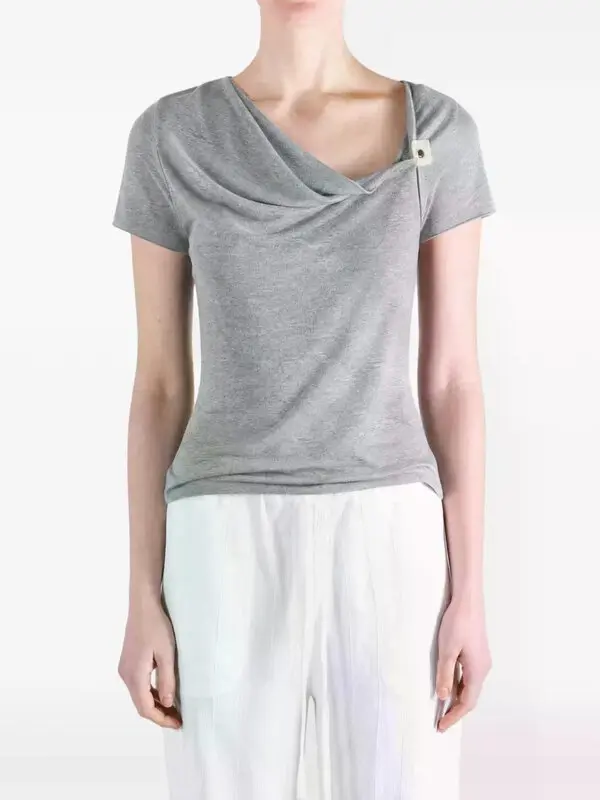 Paloma Wool Mire Draped-neck T-shirt
