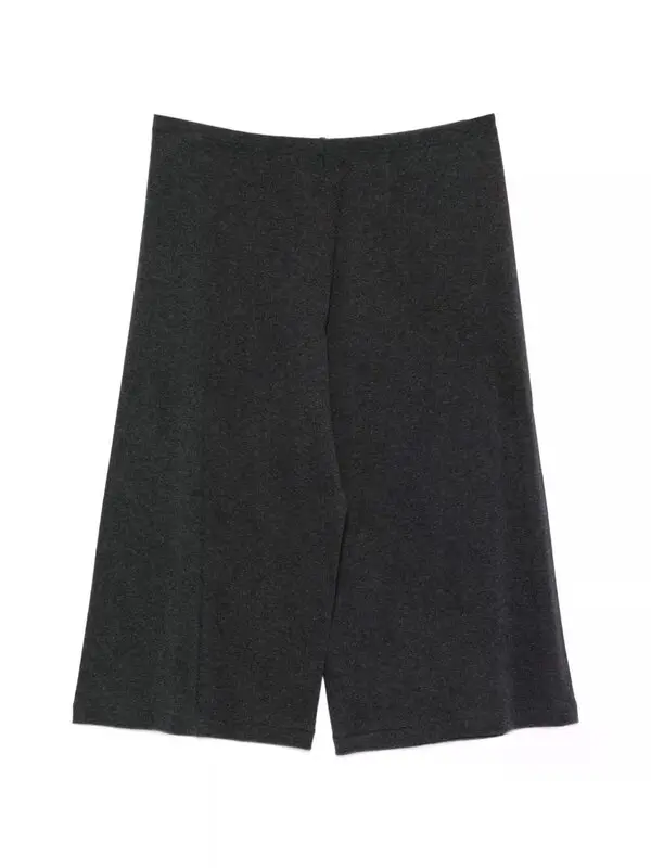 THE ROW Dusk Wide-leg Shorts - Grey