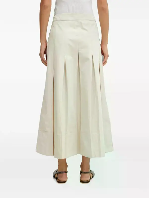 Barbour Kirby Pleated Midi Skirt
