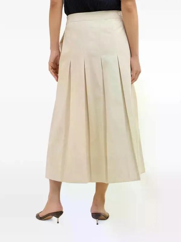Barbour Kirby Pleated Midi Skirt