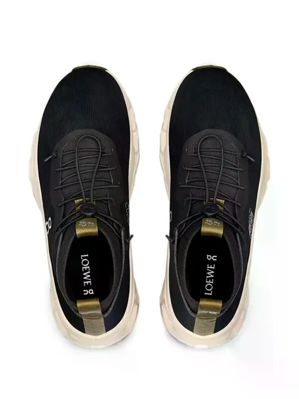 On X Loewe Cloudtilt Hi Sneakers - Black