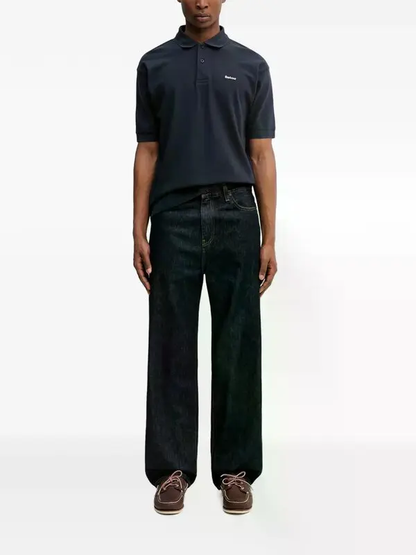 Barbour Hexham Logo-embroidered Polo Shirt