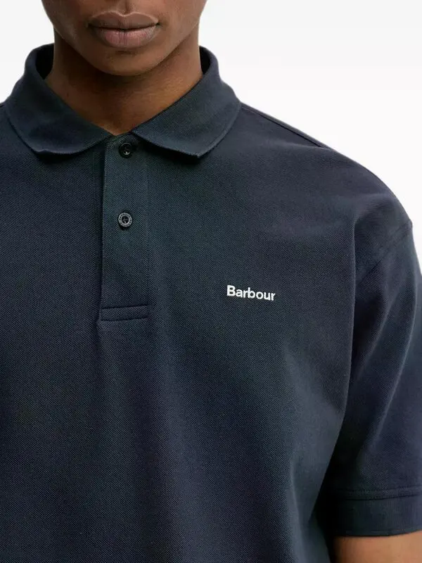 Barbour Hexham Logo-embroidered Polo Shirt